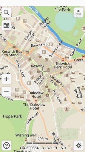 OSM & OS digital maps